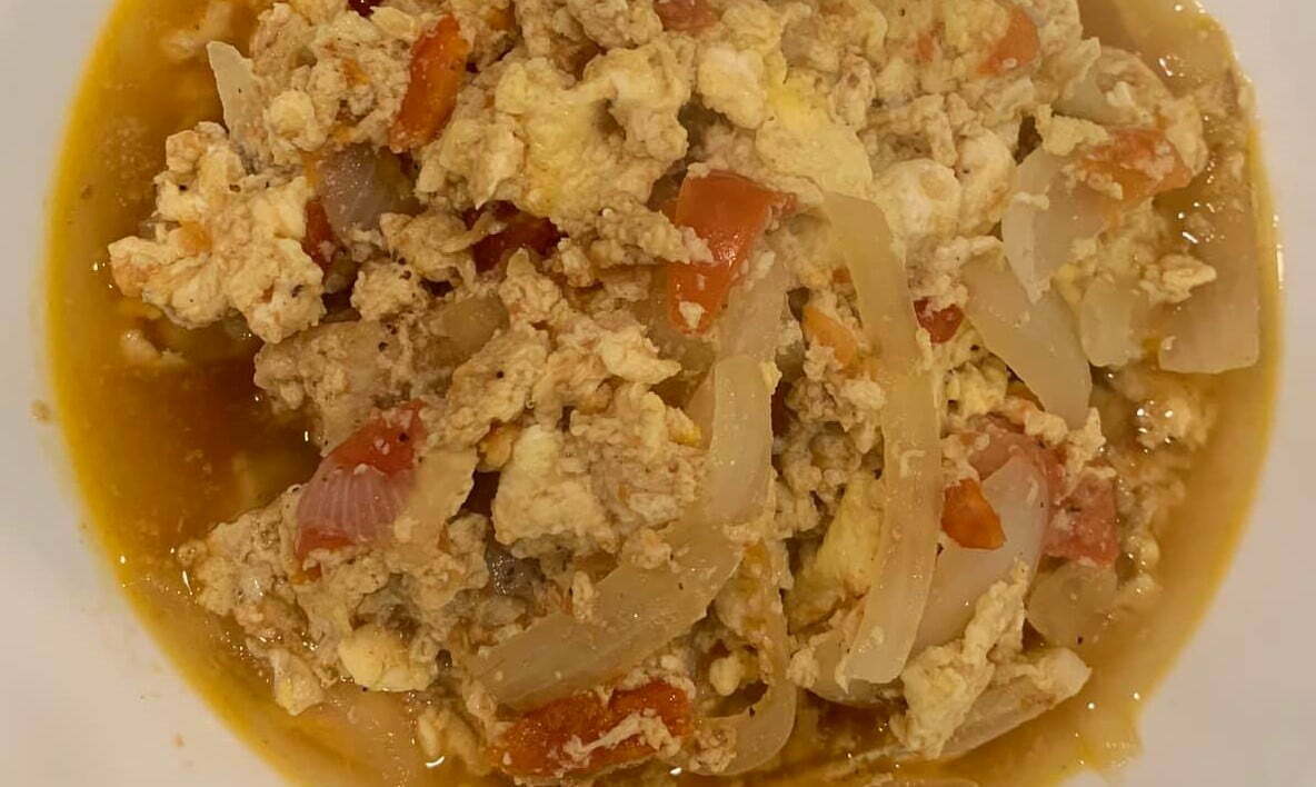 Filipino Scrambled Eggs, Ginisang Itlog/FilipinoEggrolls