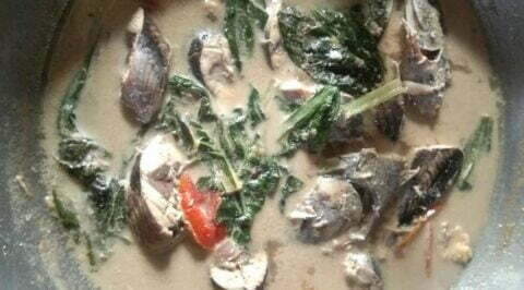 Tuna Fish in Coconut Milk, Ginataang Tulingan, Tinaguktok/FilipinoEggrolls