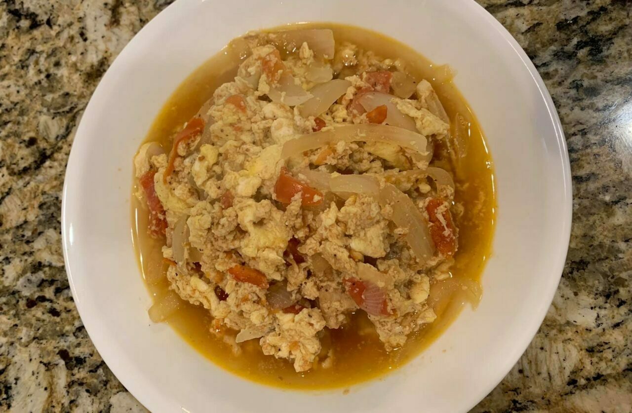 Filipino Scrambled Eggs, Ginisang Itlog/FilipinoEggrolls